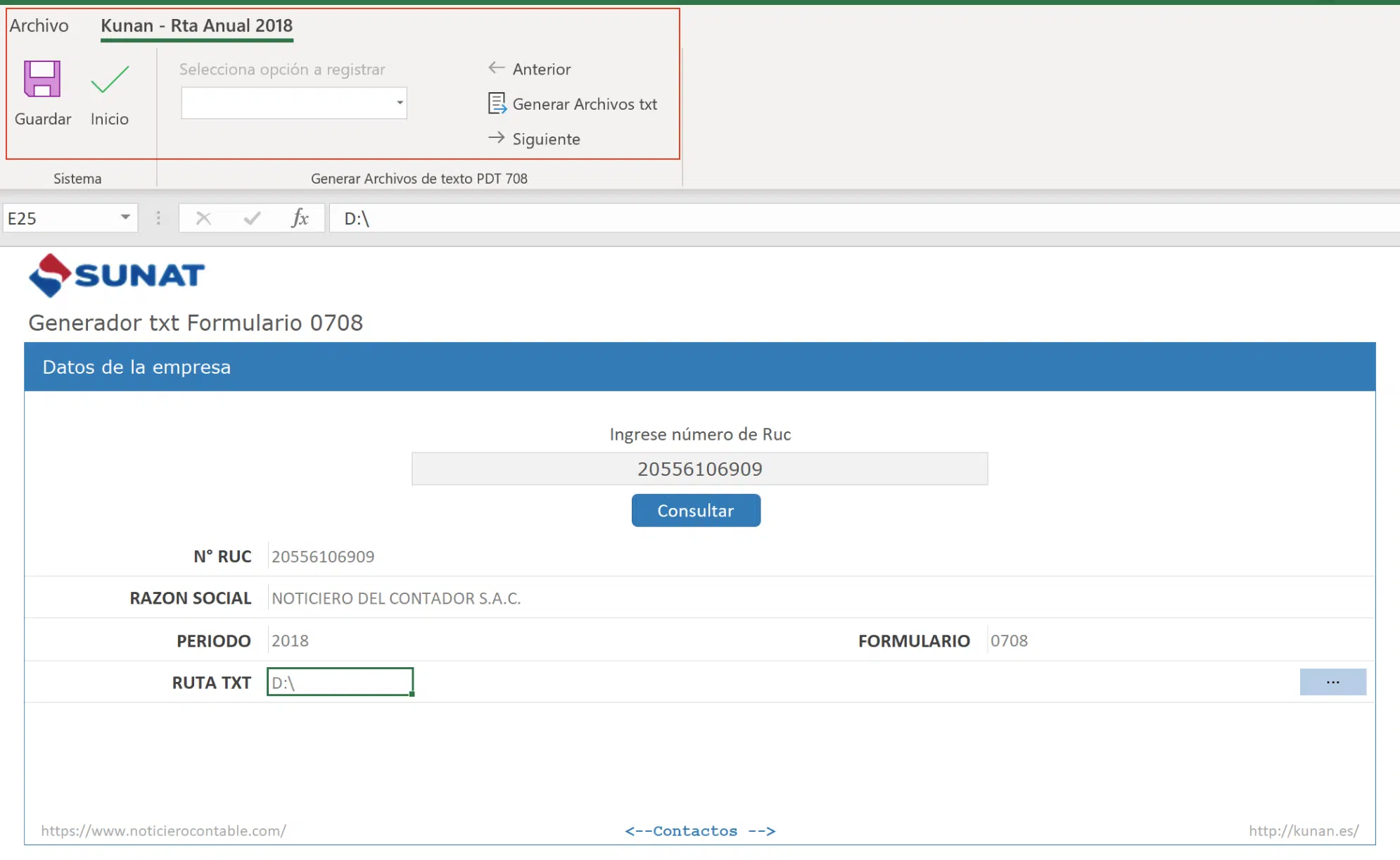 Macro Excel Pdt 708 Balance De Comprobacion Y Casillas Cambios