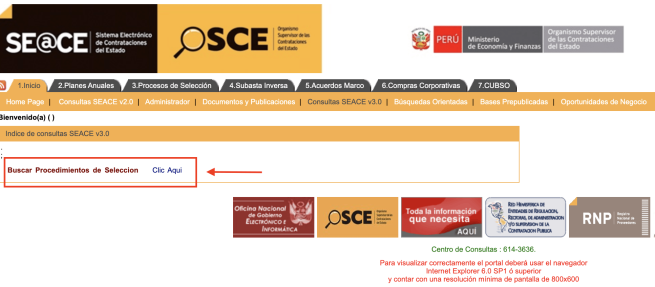 ¿Cómo buscar una compra en el SEACE versión 3.0? - Noticiero Contable