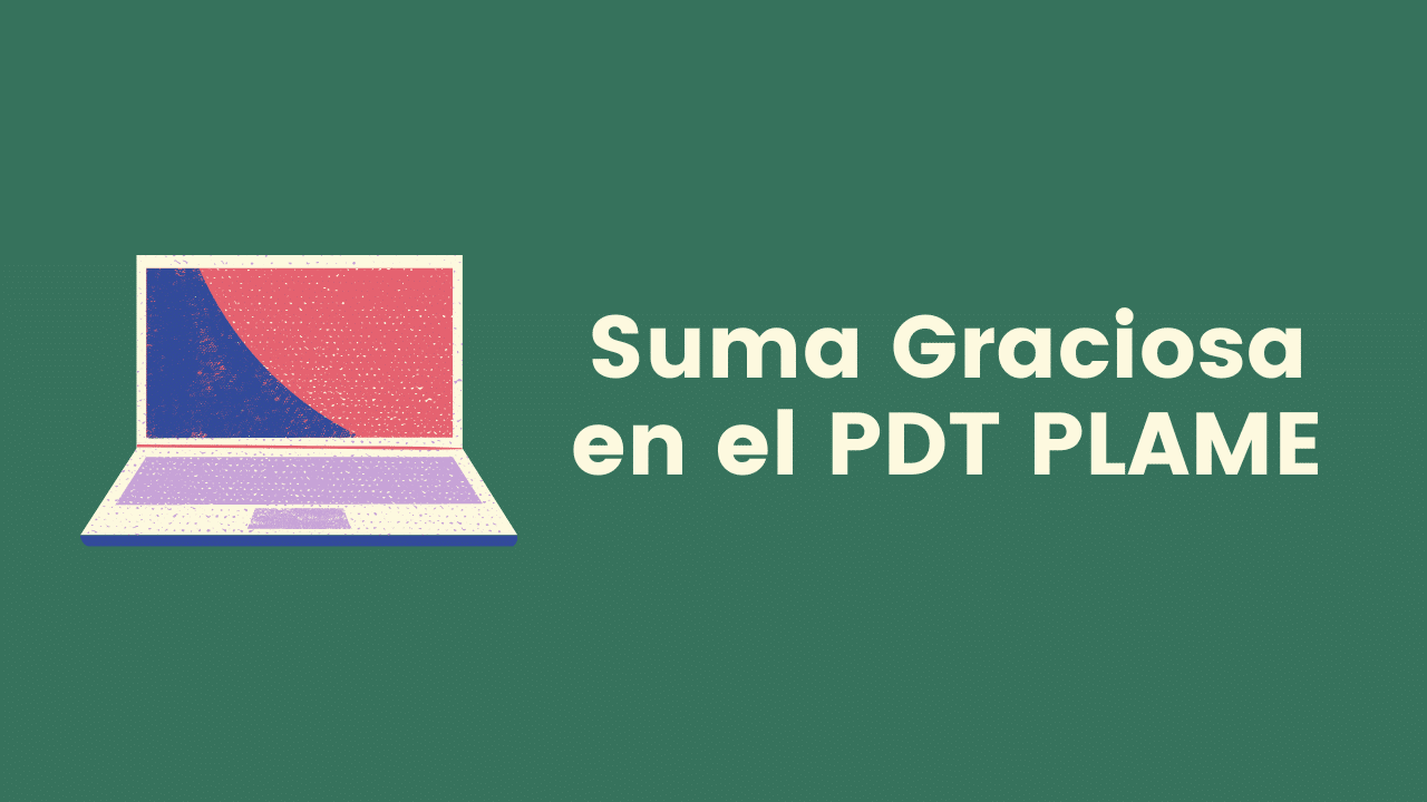 Suma Graciosa en el PDT PLAME - Noticiero Contable