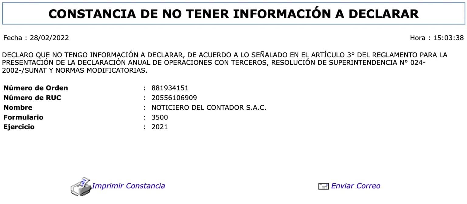 Qué es el DAOT SUNAT 2025 - Noticiero Contable