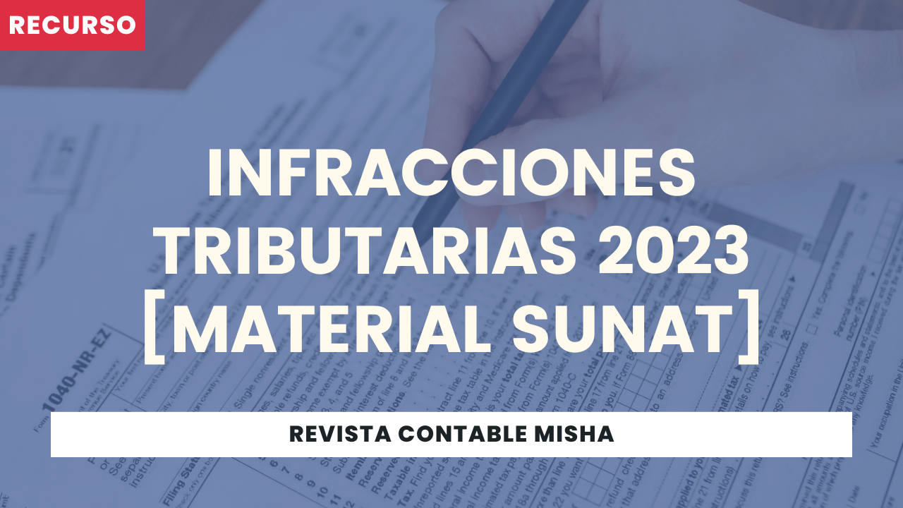 Infracciones Tributarias 2025 [material Sunat] Noticiero Contable